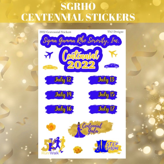 Planner Kits Greek Stickers Planner Stickers Sigma Gamma Rho/ SGRho ...
