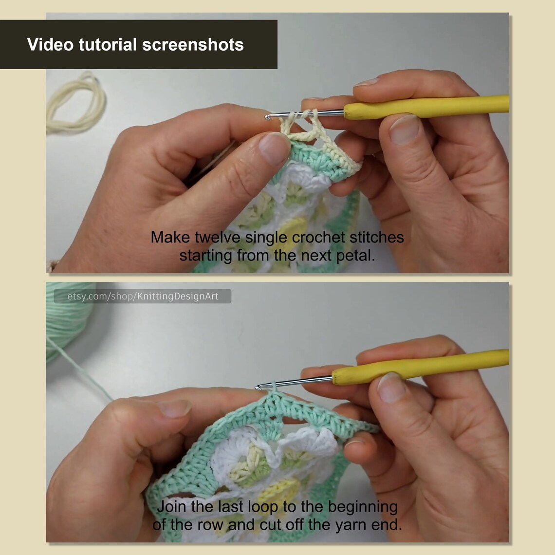 Video Tutorial Crochet Pattern, Video Lessons Plaid Patterns, Afghan ...