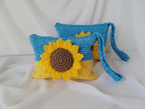 Crochet Makeup Organizer Crochet Women's Cosmetic Bag in - Etsy