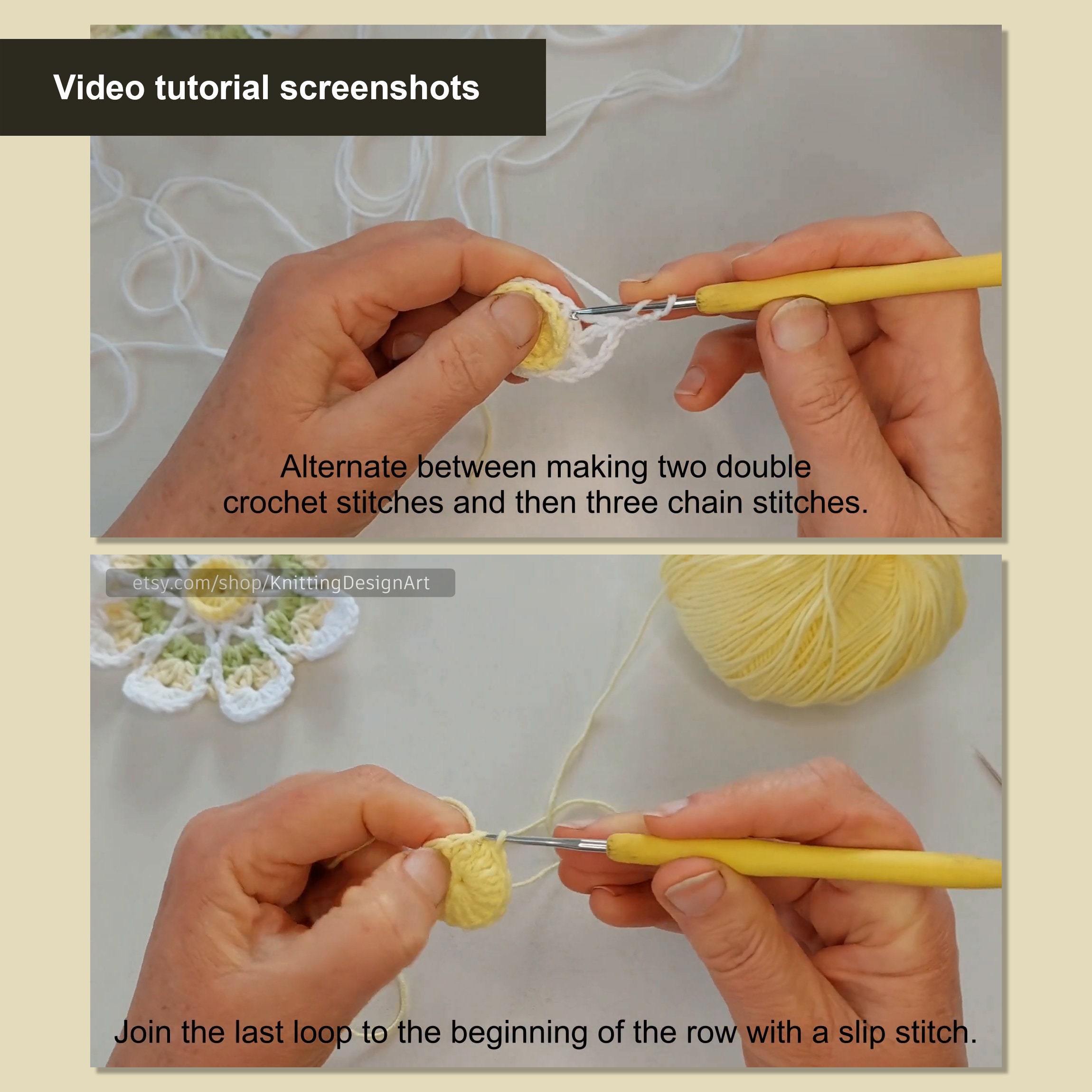 Video Tutorial Crochet Pattern, Video Lessons Plaid Patterns, Afghan ...