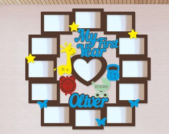 12 Month Collage | Etsy