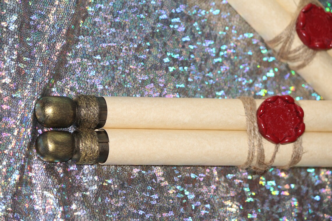 Scroll Wedding anniversary scroll greeting scroll paper | Etsy