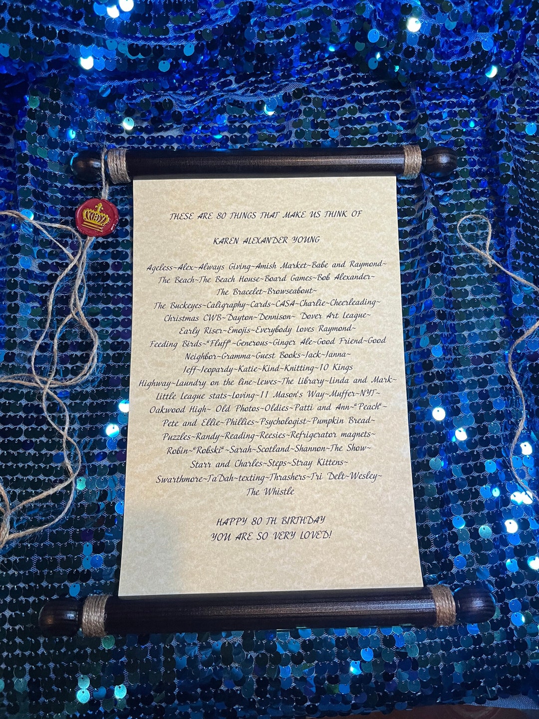 Anniversary Scroll Greeting, Scroll Wedding, Greeting Card Paper Scroll ...