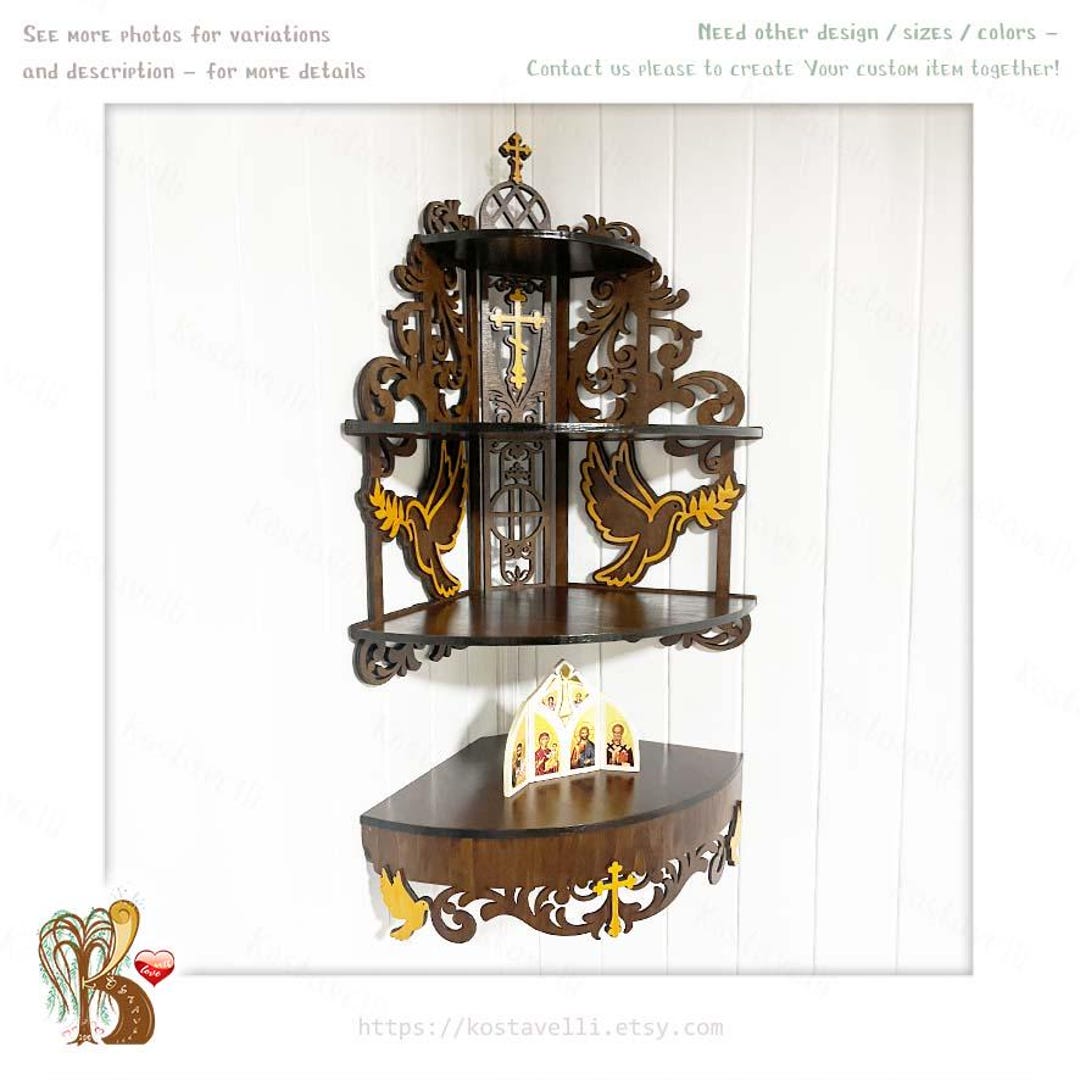 Corner Altar Home Christian Wall Orthodox Prayer Area Catholic Office ...