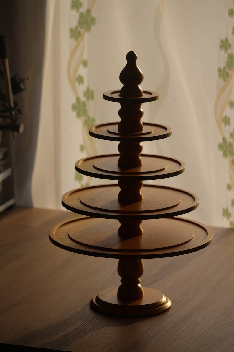 Wood Macaron Tower 5 10 Tier Wood Macaron Stand Wood White - Etsy