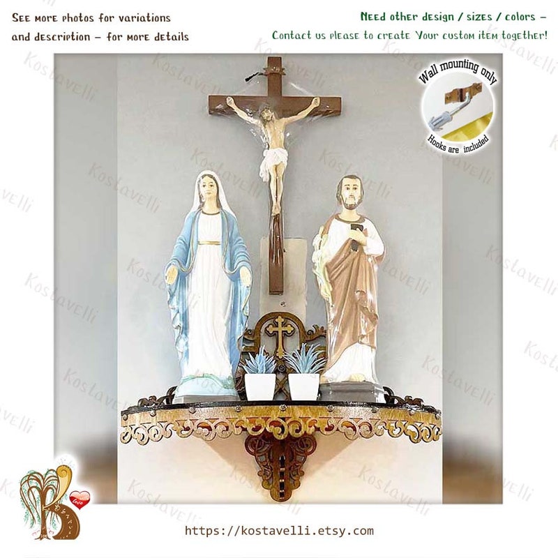 Custom Altar Shelf - Etsy