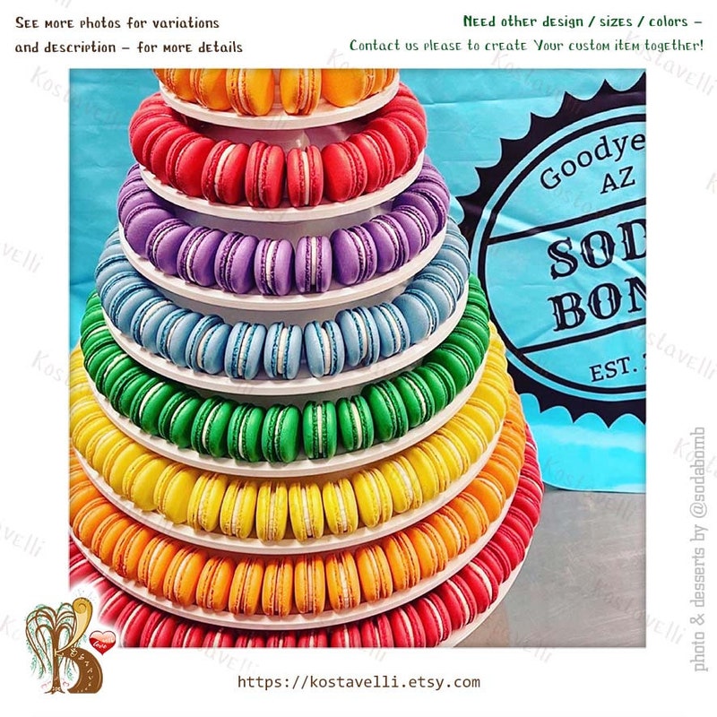 Macaron Tower - Etsy