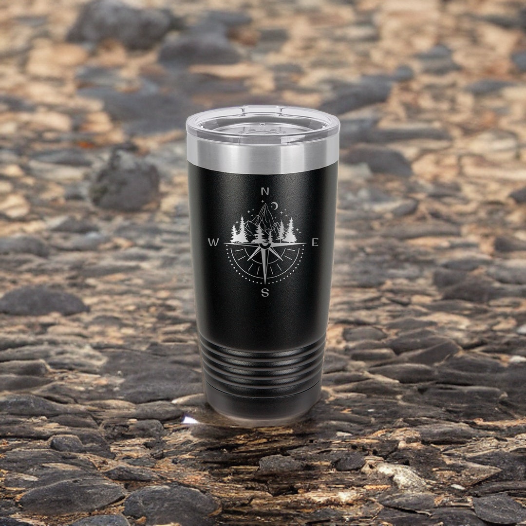 Compass, Map, Adventure - 20oz Polar Camel Tumbler - Navigate Your ...