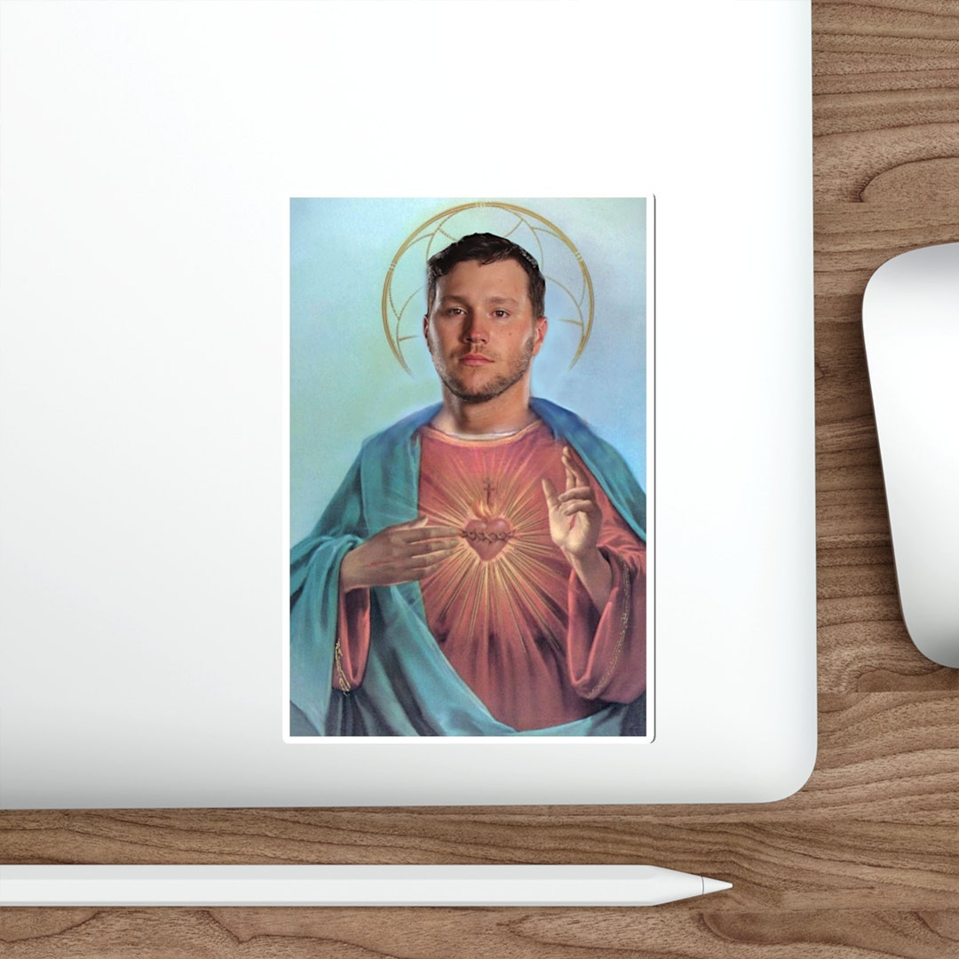 Jesus Allen Sticker Buffalo Bills Mafia - Etsy