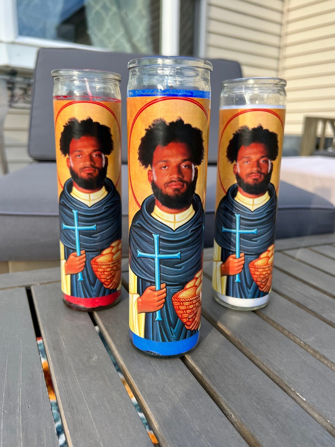 Gabe Davis - Buffalo Bills Prayer Candle - Etsy
