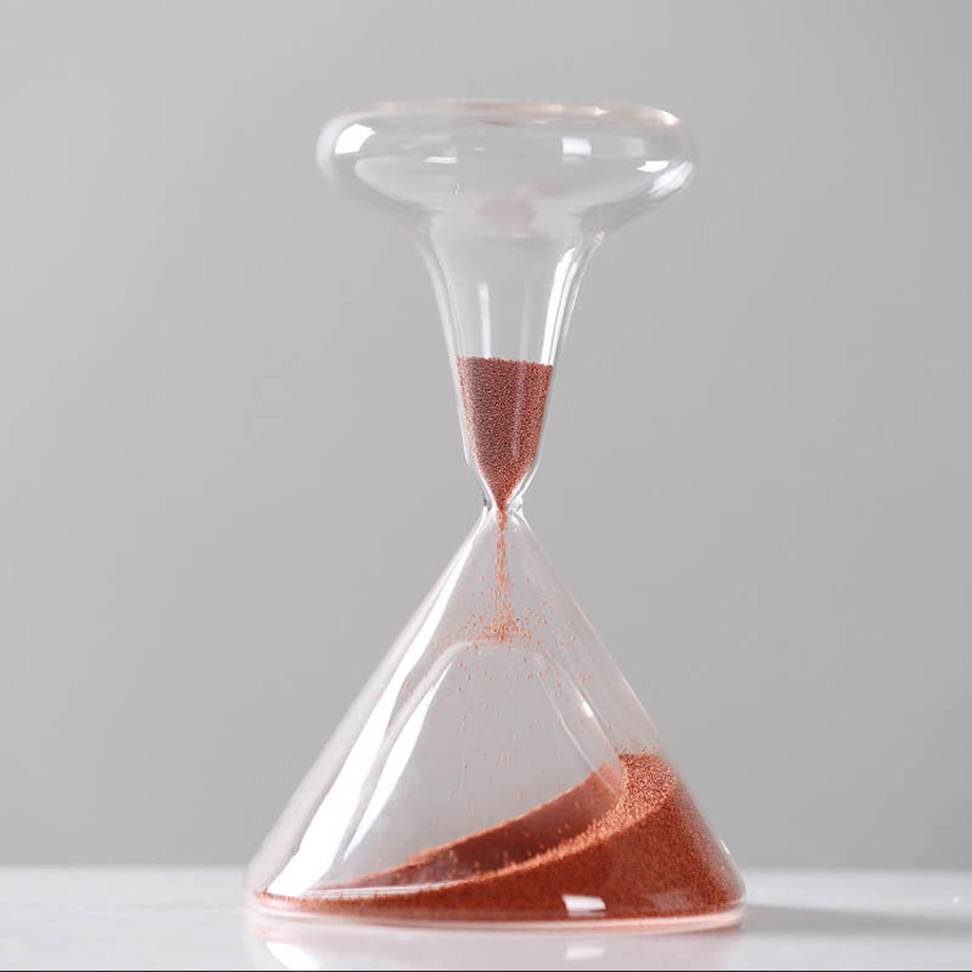 Wine Glass Shaped Hourglass Ornaments Nordic Style Home Decoration Romantic Wedding Hourglass