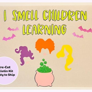 Witches Halloween Bulletin Board Kit - Etsy