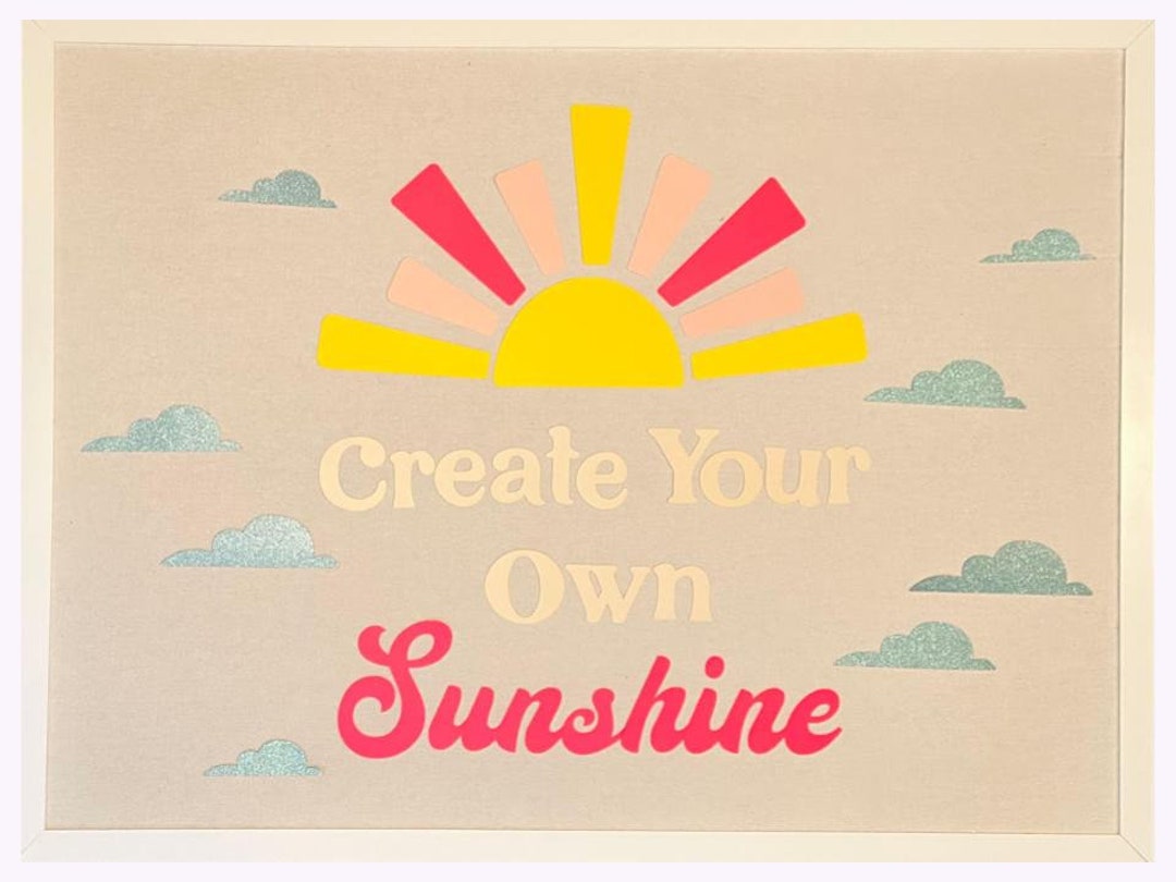 Create Your Own Sunshine Bulletin Board Kit - Etsy