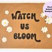 Watch Us Bloom Flowers Bulletin Board Kit - Etsy