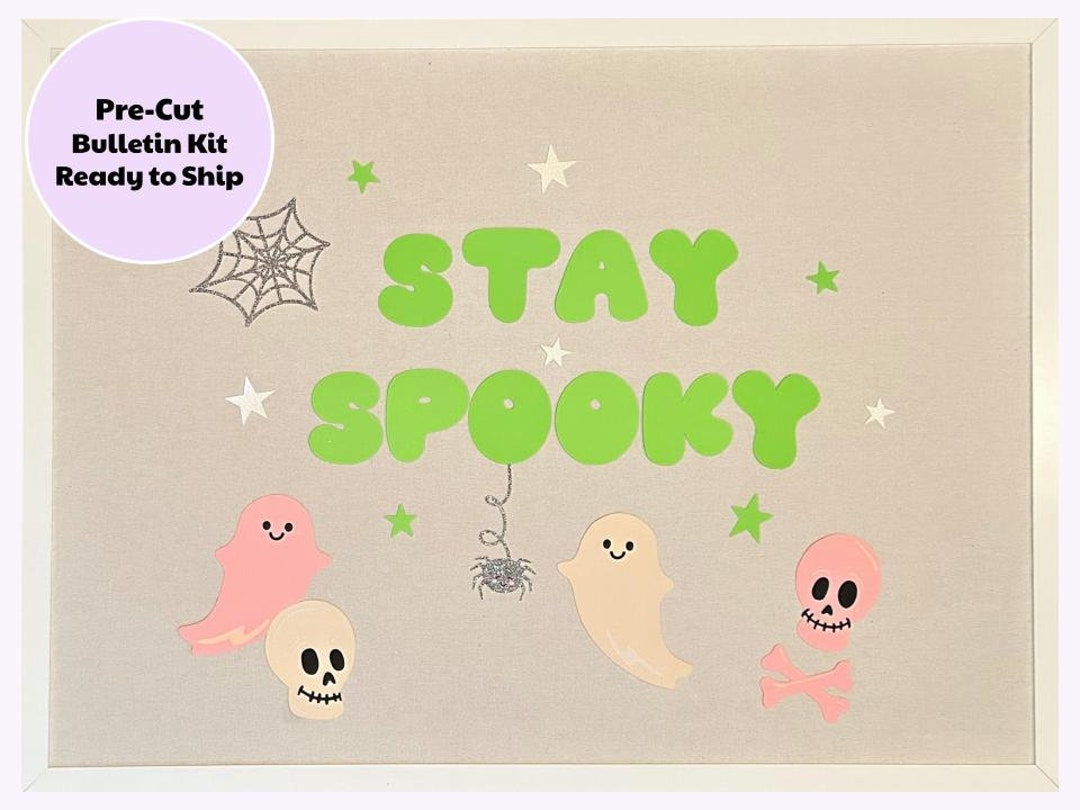Stay Spooky Halloween Bulletin Board Kit - Etsy