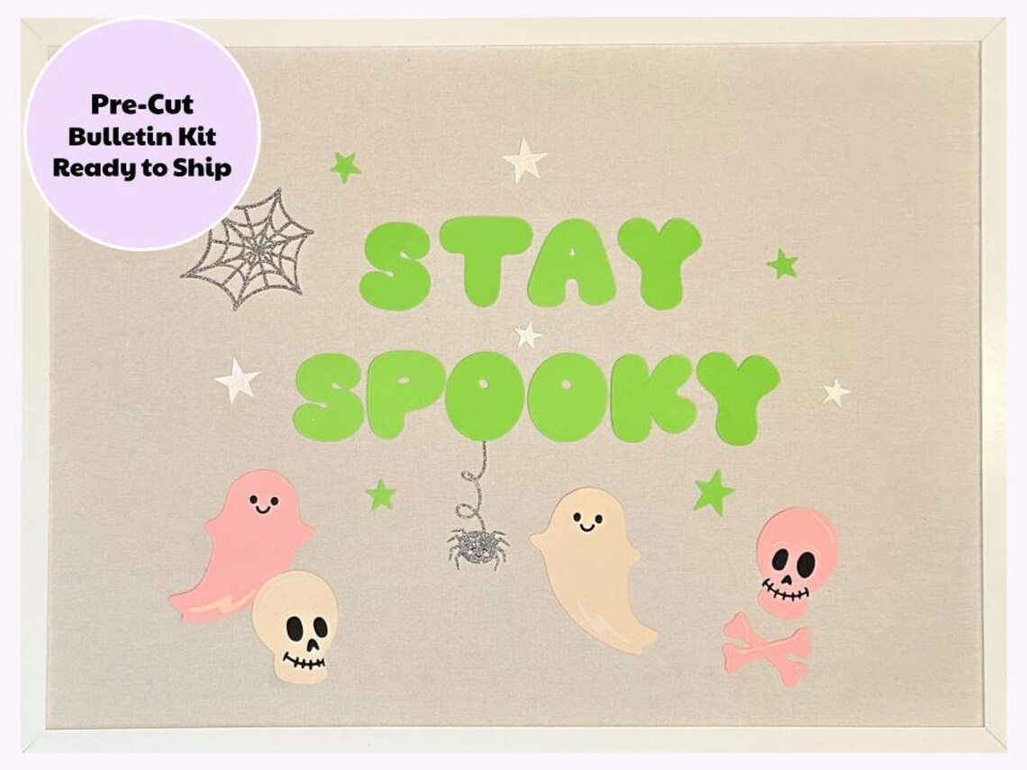 Stay Spooky Halloween Bulletin Board Kit - Etsy