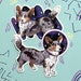 Blue Merle Space Corgi Stickers Pack VINYL - Etsy