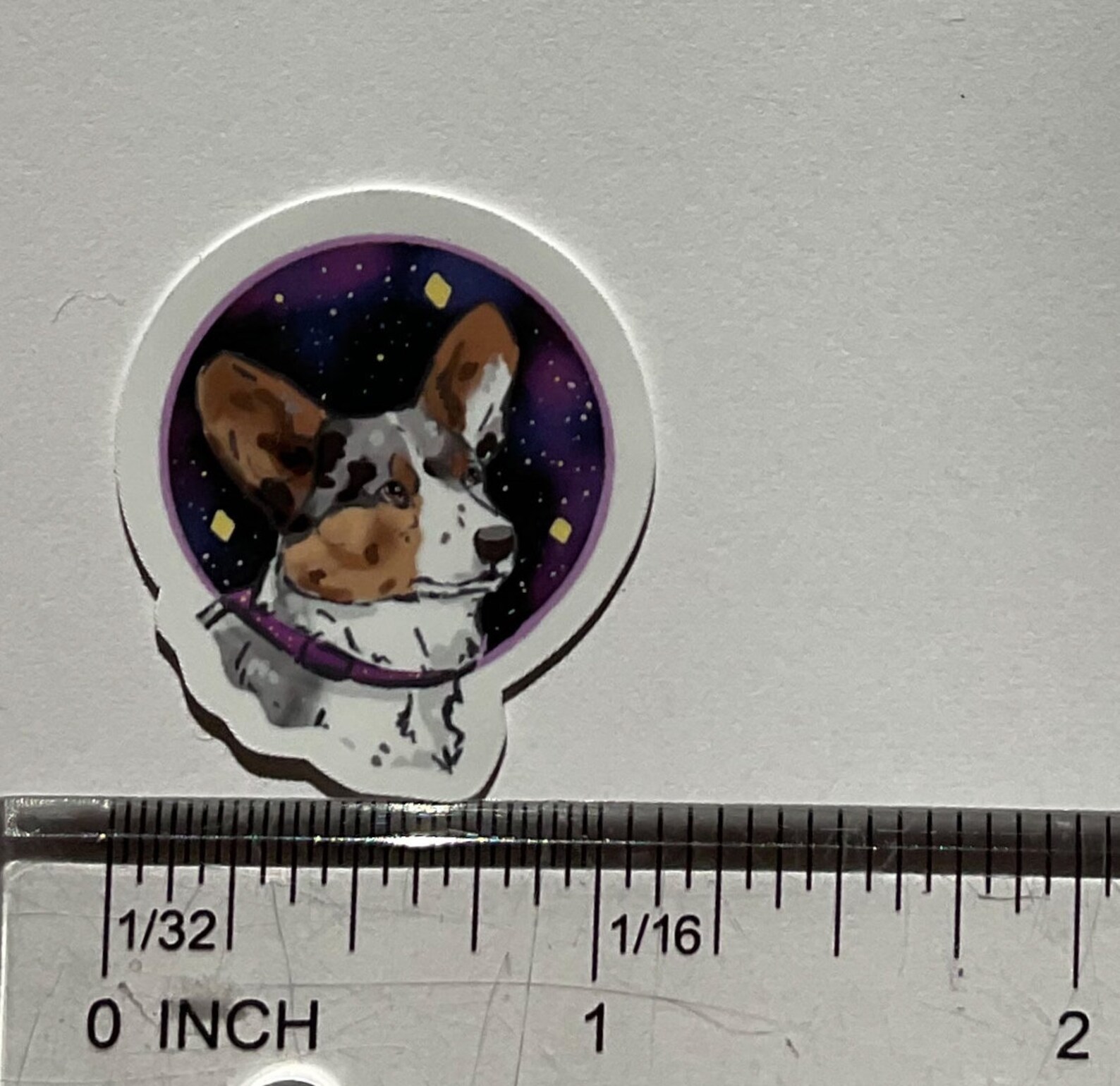 Blue Merle Space Corgi Stickers Pack VINYL | Etsy