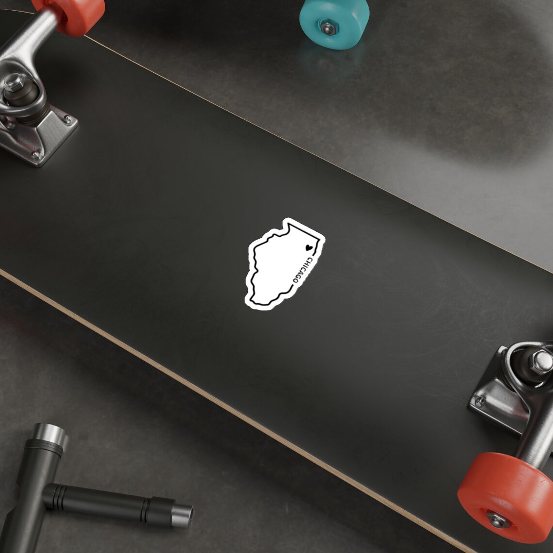 Chicago, Illinois Sticker - Etsy