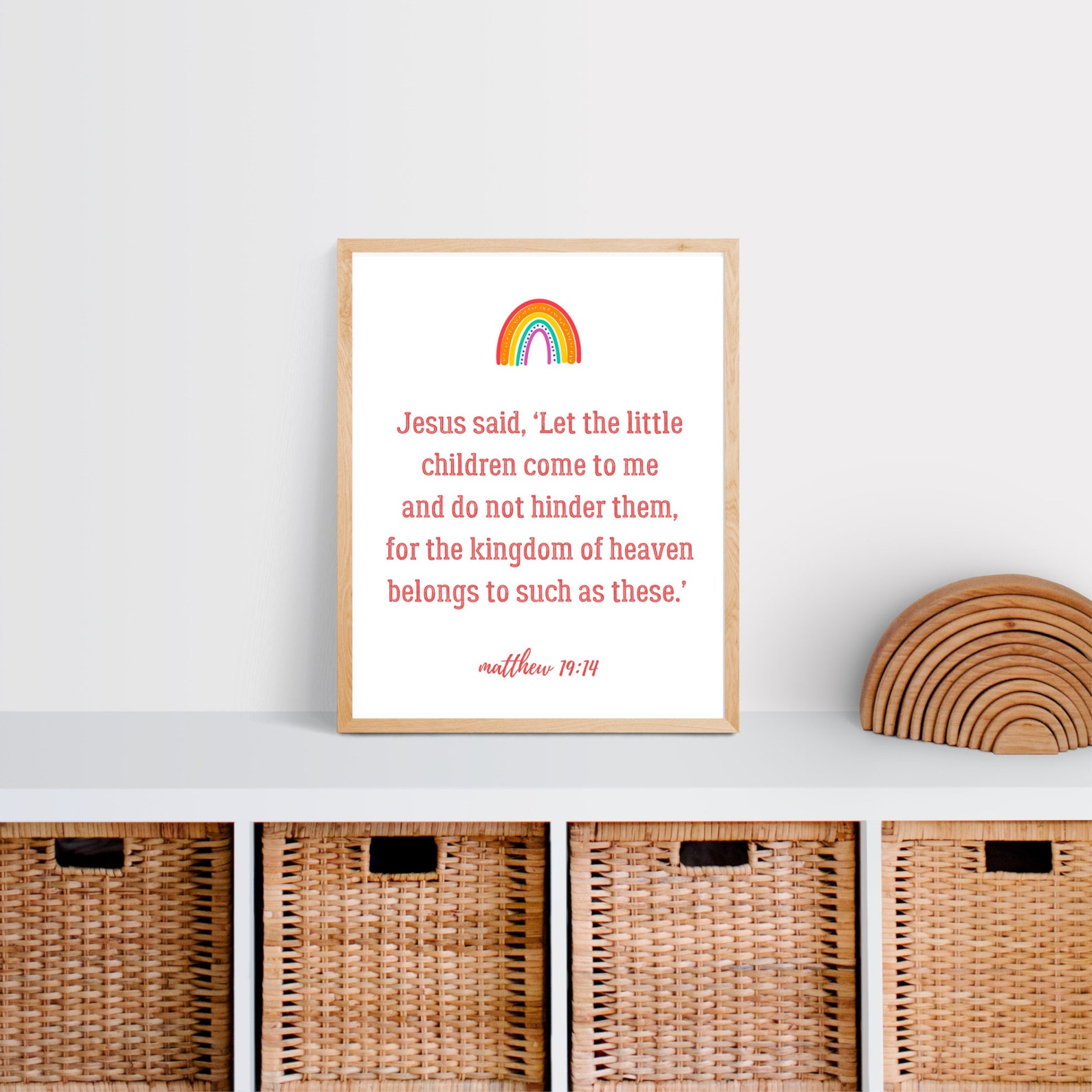 Let the Little Children Come to Me Printable | Bible Verse Wall Art ...