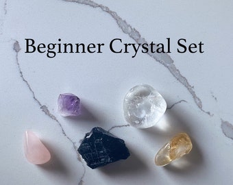 Beginners Crystal Kit, Beginners Crystals Box, Tumbled Crystal Beginner ...
