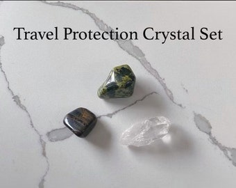 Travel Protection Crystal | Etsy