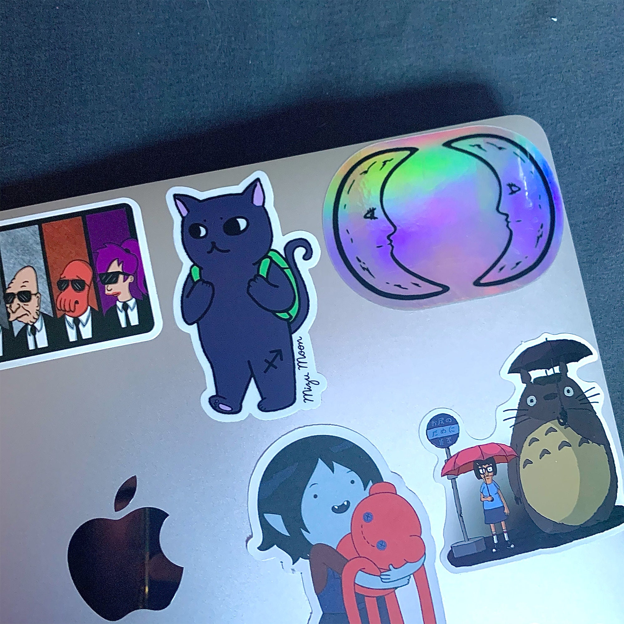 Gemini Zodiac Cat Vinyl Sticker durable & waterproof | Etsy