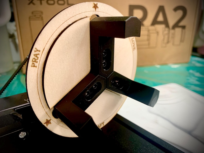 Fitted Backstop for Xtool RA2 - XCS - SVG and Lightburn Laser File Only ...