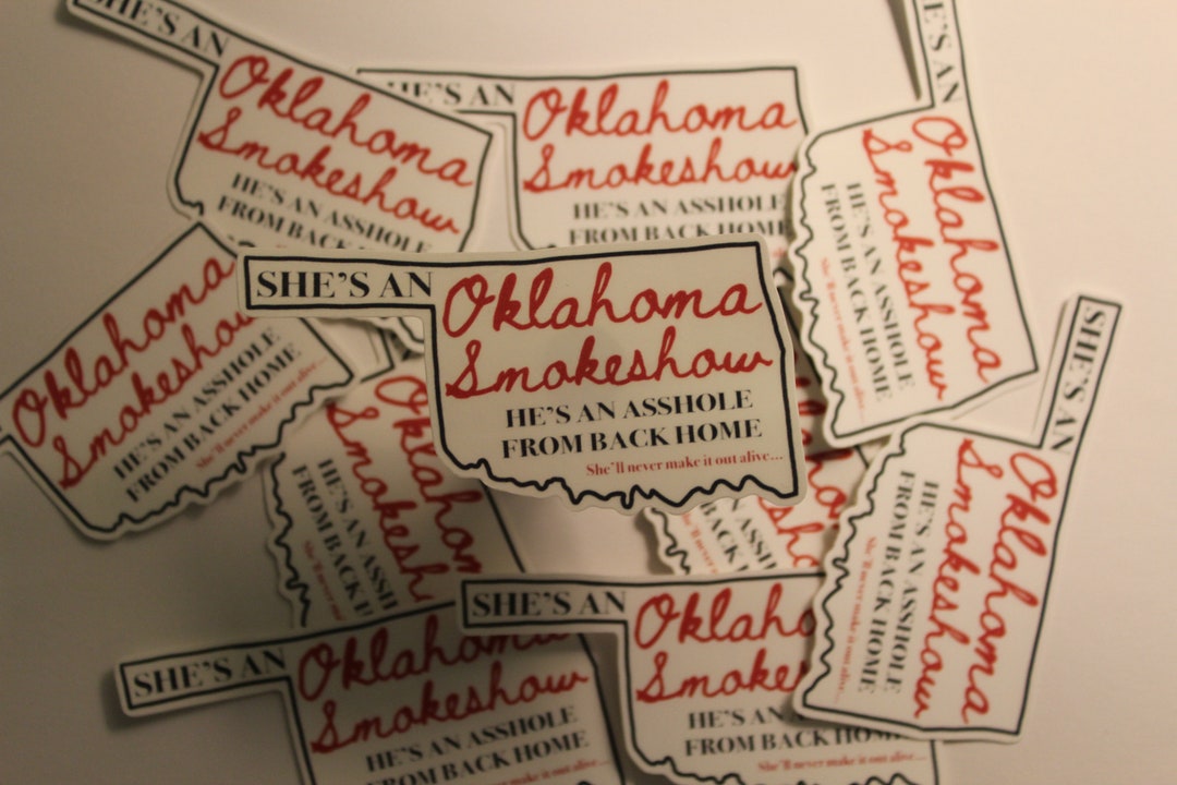 Zach Bryan Sticker Oklahoma Smokeshow - Country Music Vinyl Decal - Etsy