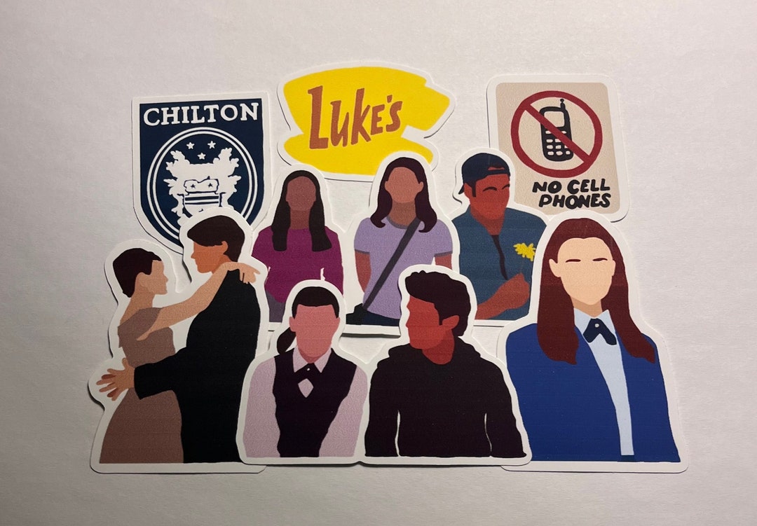 Gilmore Girls Sticker Pack - Etsy