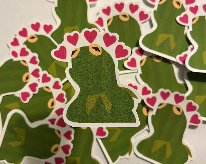 Kermit the Frog SVG - Decal - Sticker - Etsy Canada