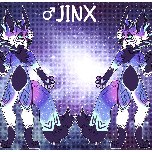 Furry Ref Sheet - Etsy