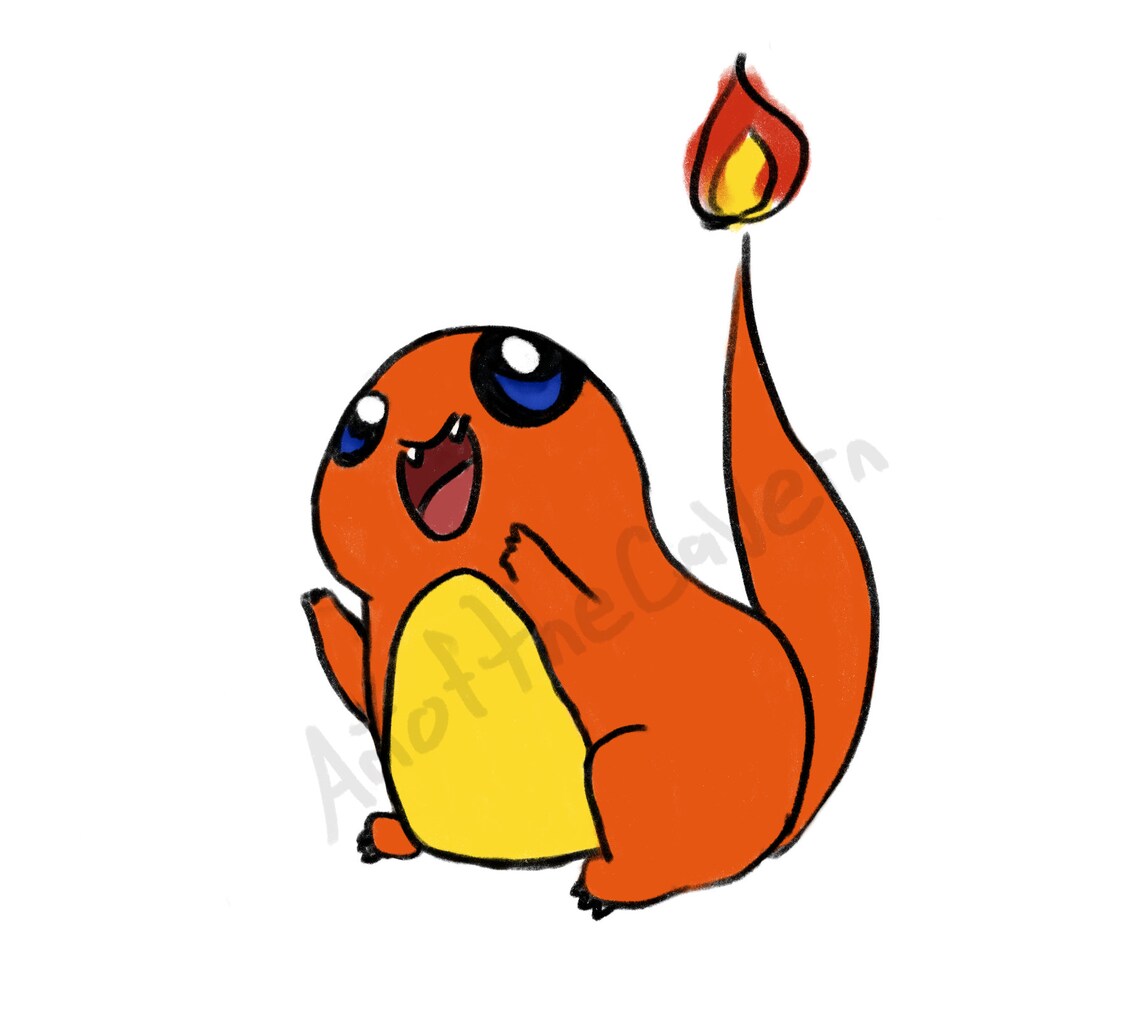 Silly Charmander 3 Pegatina de vinilo. Envío gratis a - Etsy España
