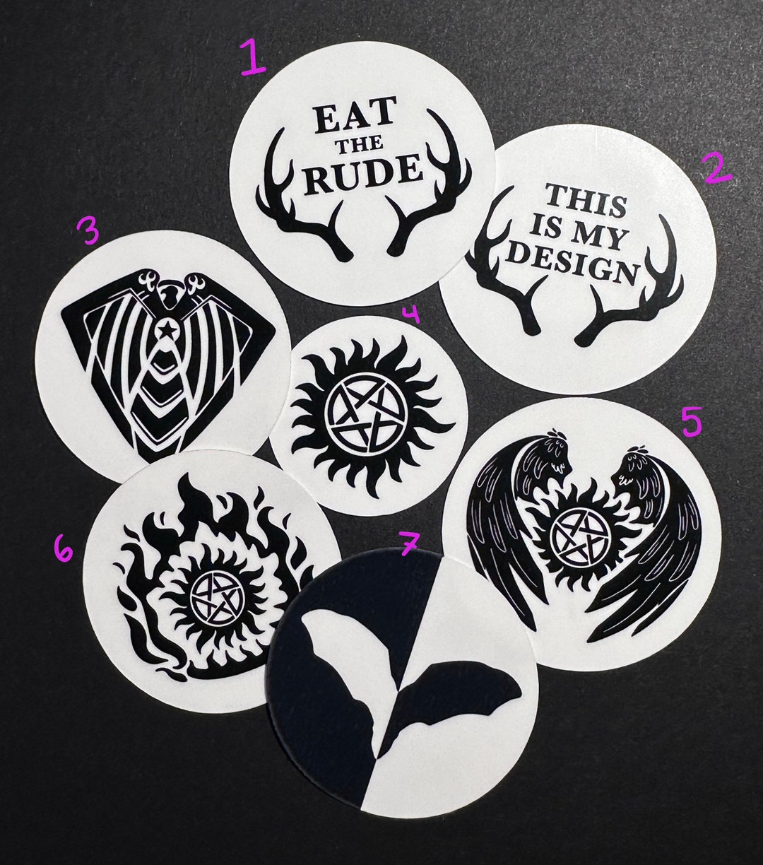 Freebie Shop Stickers for Purchase. 2 With Each Purchase - Etsy