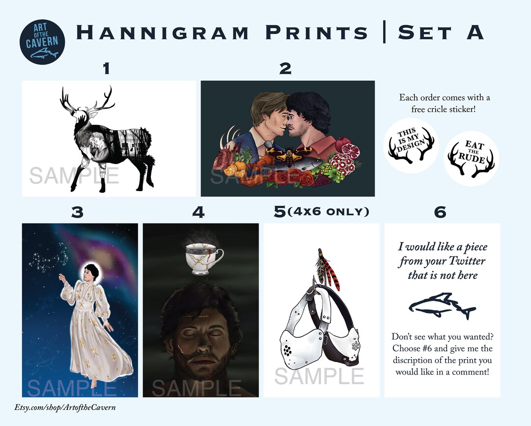 Hannigram Prints Set A 4x6, 5x7, 8x10, - Etsy