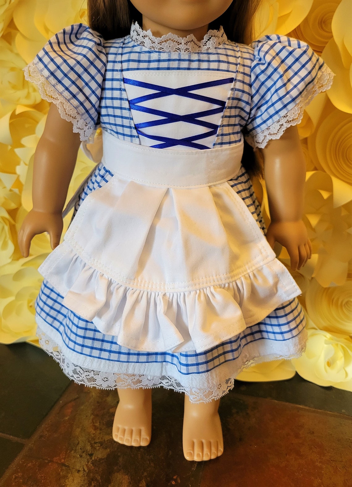 Little Red Riding Hood Inspired Dress and Cape Fits 18 Inch | Etsy