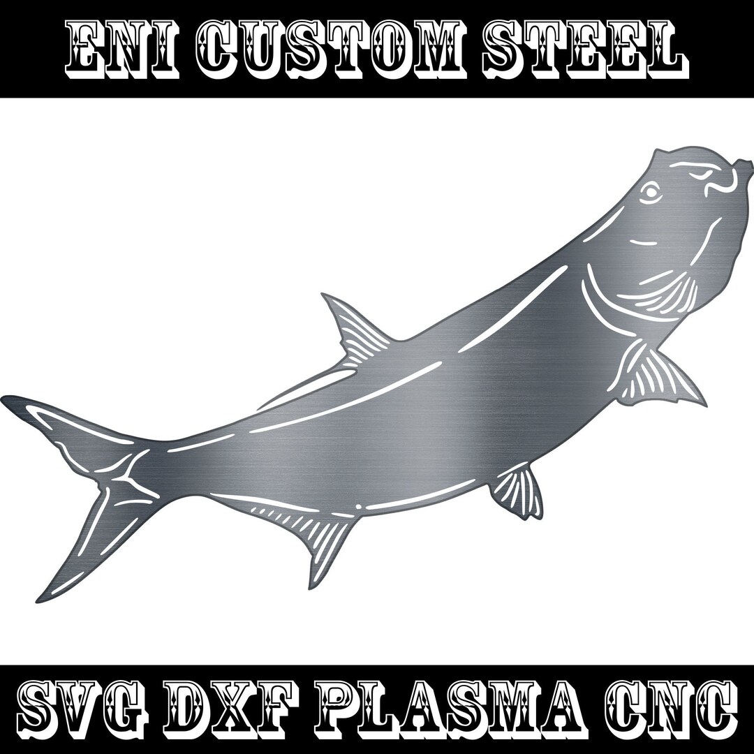Tarpon SVG DXF Plasma CNC - Etsy