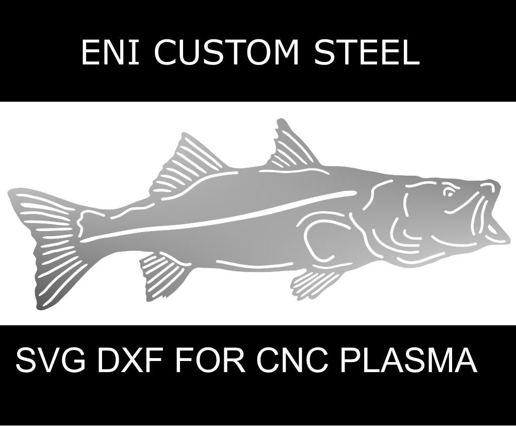 Snook Plasma SVG DXF CNC - Etsy