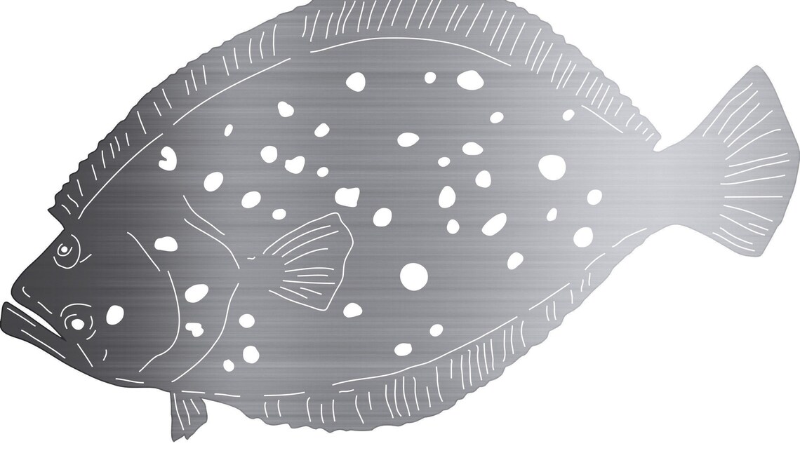 Flounder Svg Plasma Dxf - Etsy