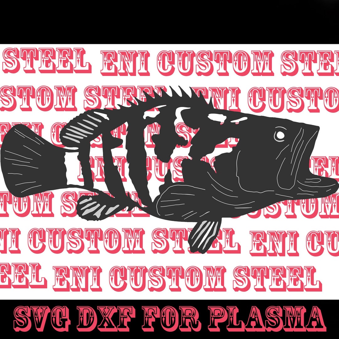 ENI Grouper SVG DXF Plasma Cnc - Etsy