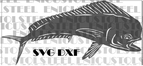 Mahi Mahi plasma cnc archivo svg dxf - Etsy México