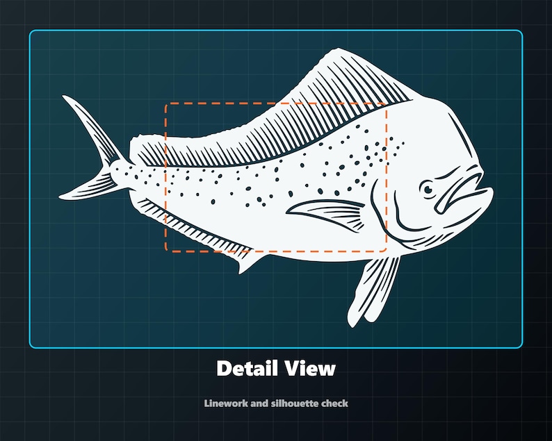 MahiMahi 2026 CNC Plasma SVG DXF png fichier de coupe numérique - Etsy ...