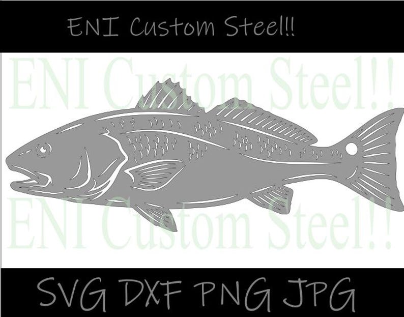 Red Fish Plasma SVG DXF CNC - Etsy