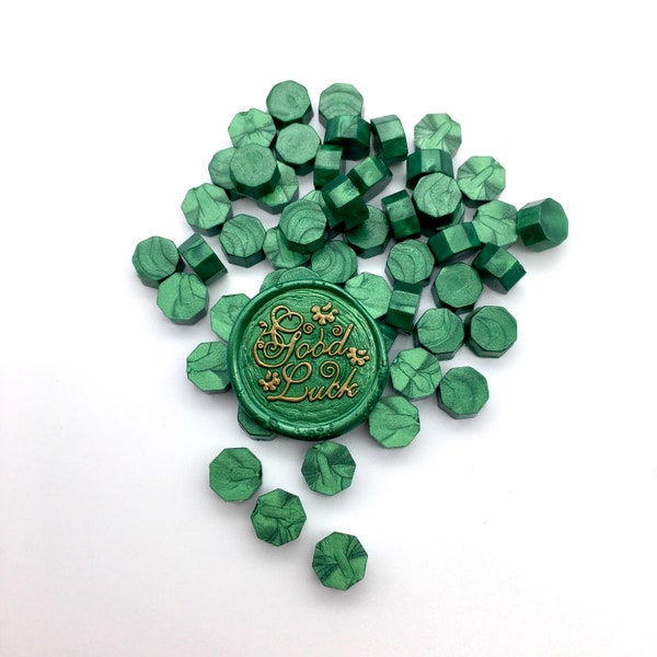 Metallic Green Wax Seal - Etsy