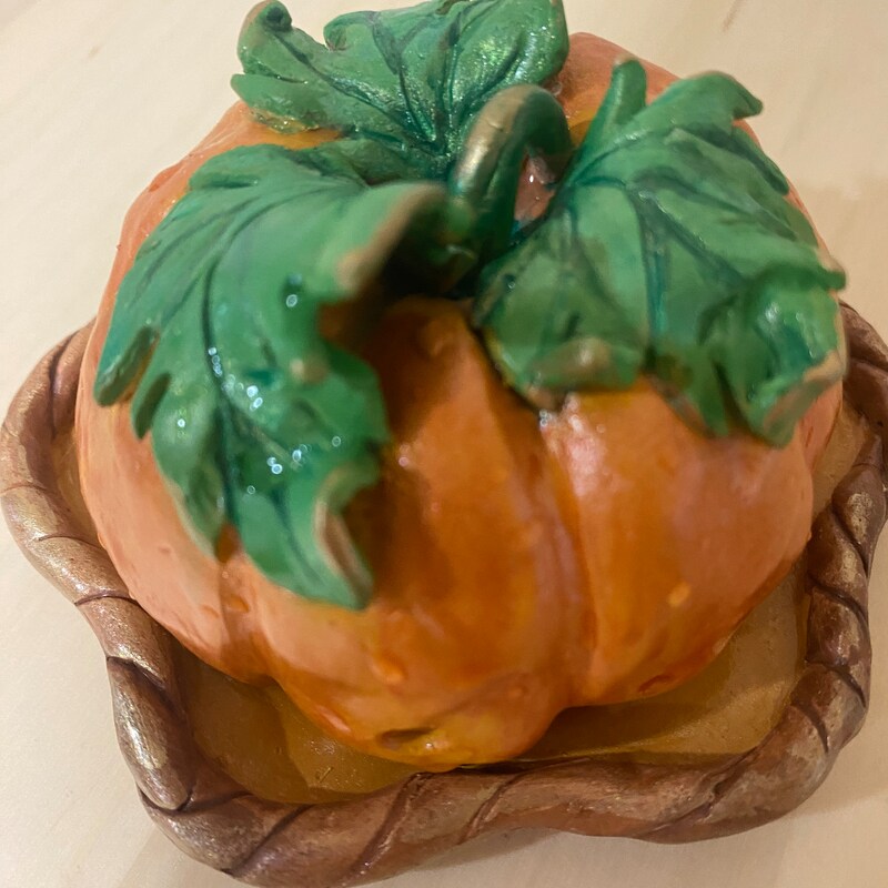Fall Clay Pot - Etsy