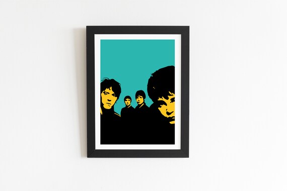 The Charlatans Inspired Pop Art Print / Poster - Etsy