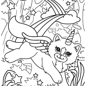 Cool and Fun Caticorn Coloring Pages / 20 Plus Colouring Sheets to ...