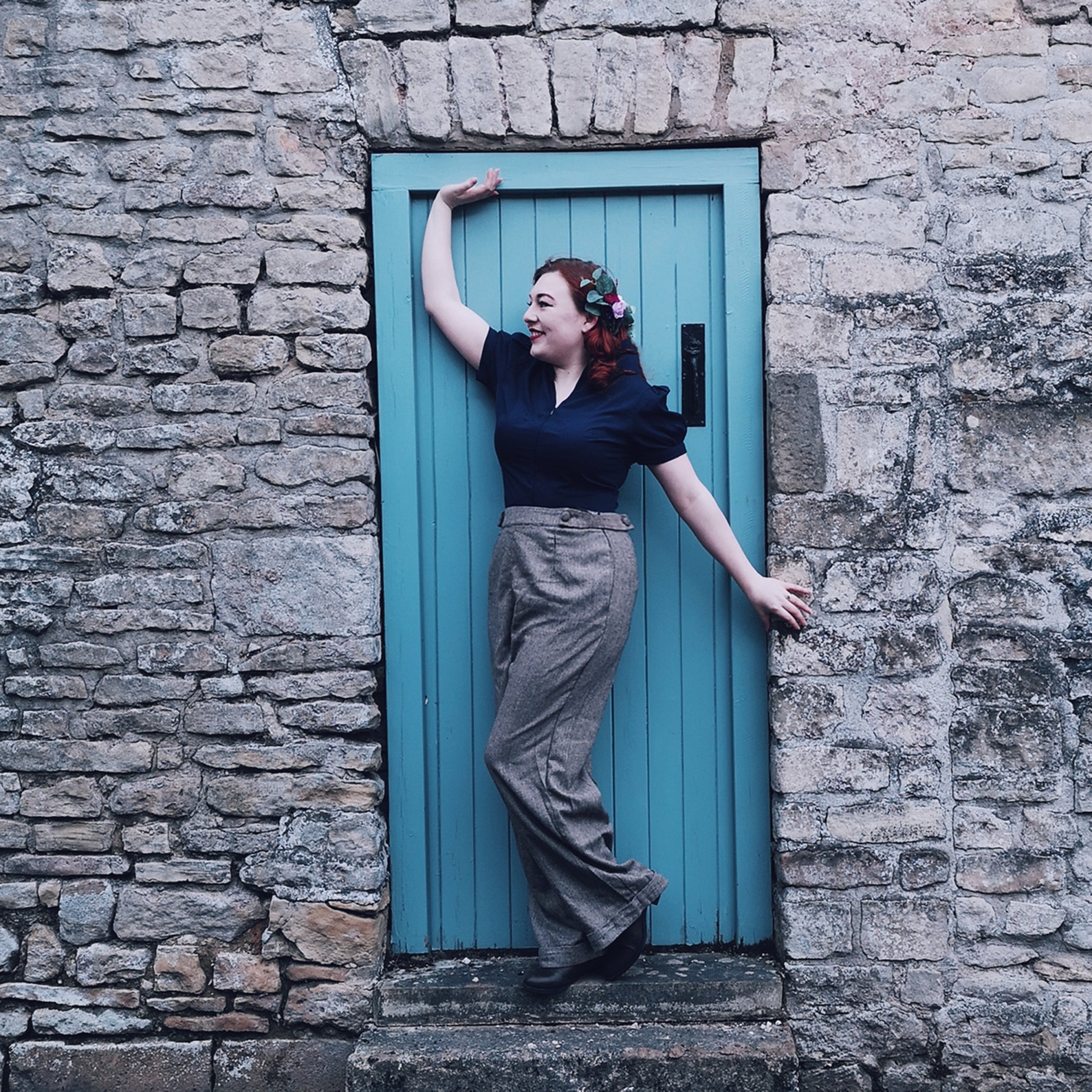 Mandrine Blouse 4 Colours Reproduction Vintage 1940s-1950s - Etsy