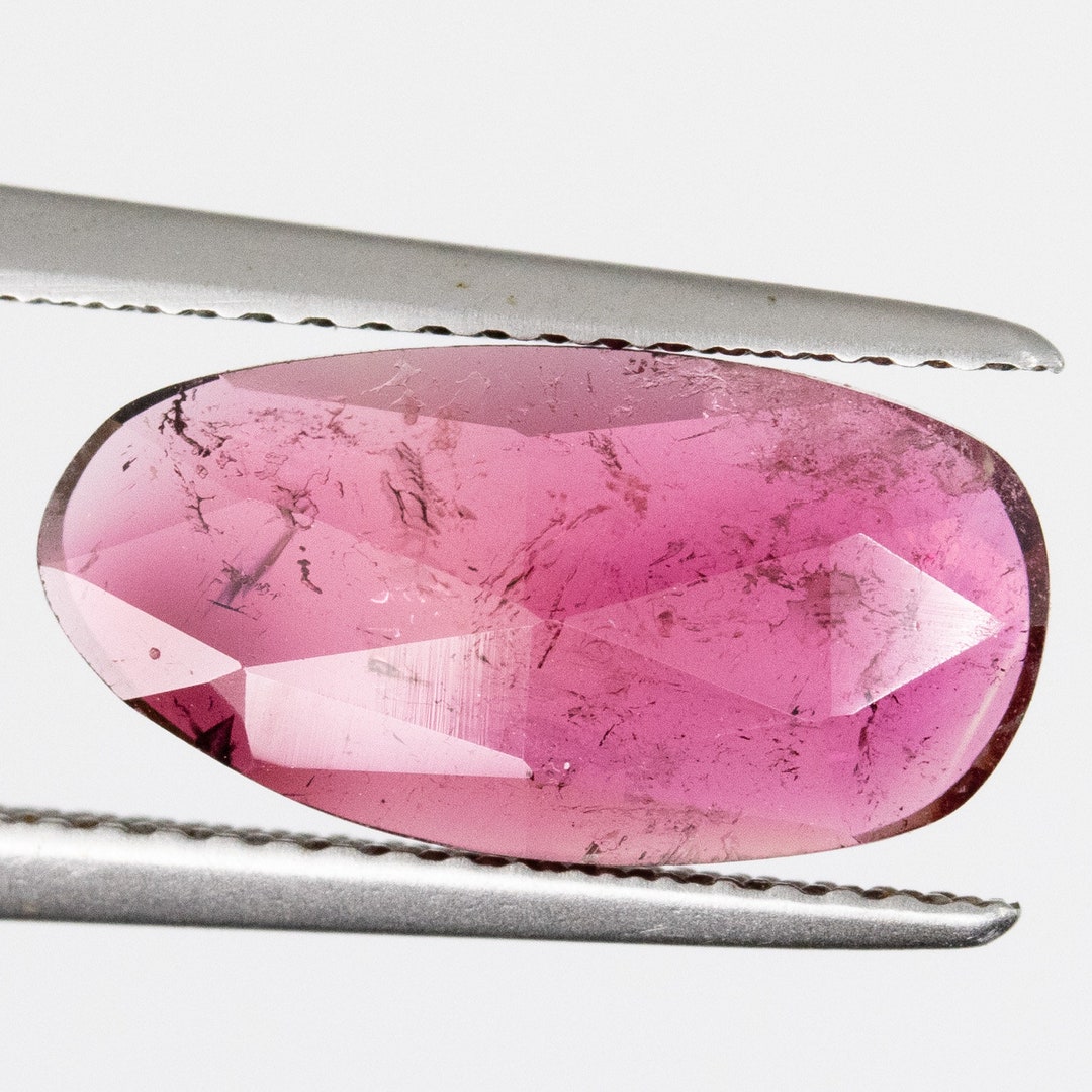 2.96 Ct Pink Rose Cut Tourmaline From Brazil - Etsy