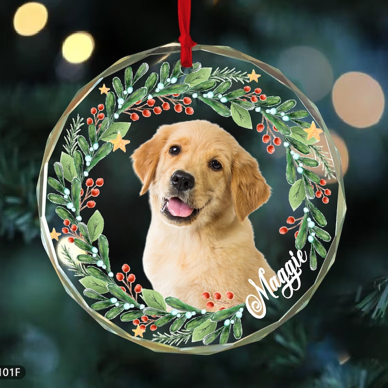 Dog Christmas Ornaments Personalized